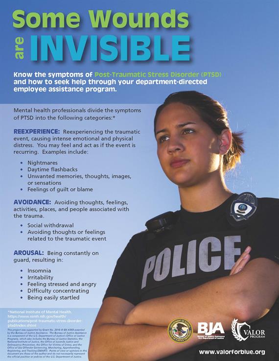 Some Wounds Are Invisible - Clearinghouse Resource #14 - VALOR for Blue